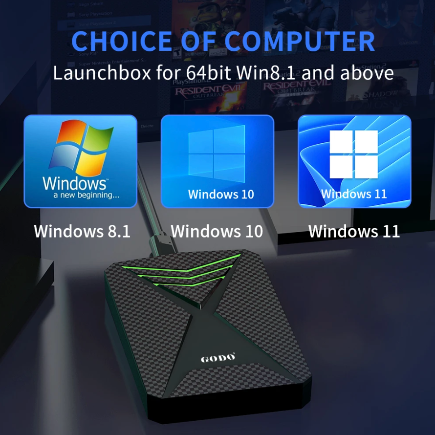 Hyper Base Lbox Game Hard Drive For PS5/PS4/PS3/PS2/PS1/PSP/Psvita - Dubai Gagdets